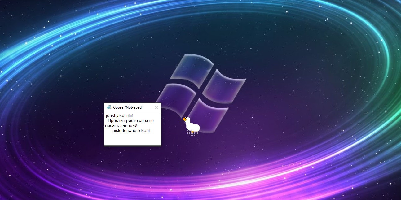 Russian messages for goose Mod for Desktop Goose | DsktpGoose Mods