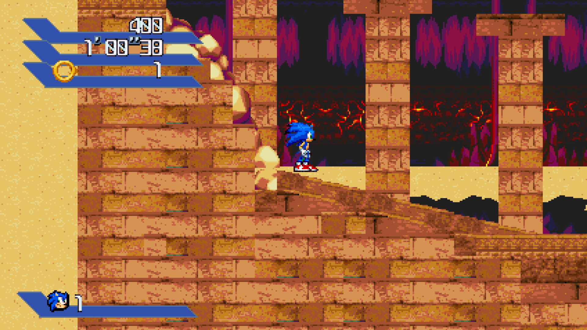 sonic mania 06 project dusty desert 0.7 WIP Mod for Sonic Mania | SM Mods