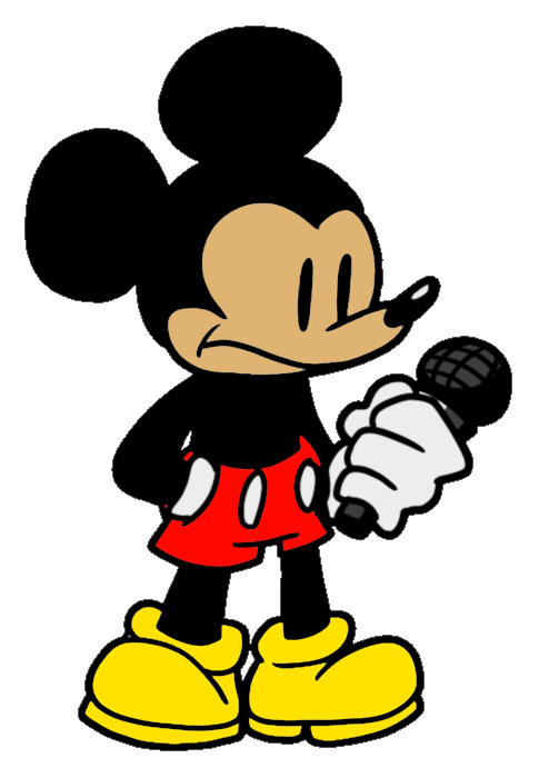 Micky Mouse Reanimated (Colored) V2 Mod for Friday Night Funkin' | FNF Mods