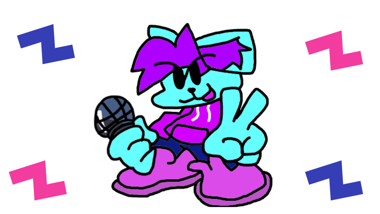 FNF fluffy skin Playable [Friday Night Funkin'] [Mods]