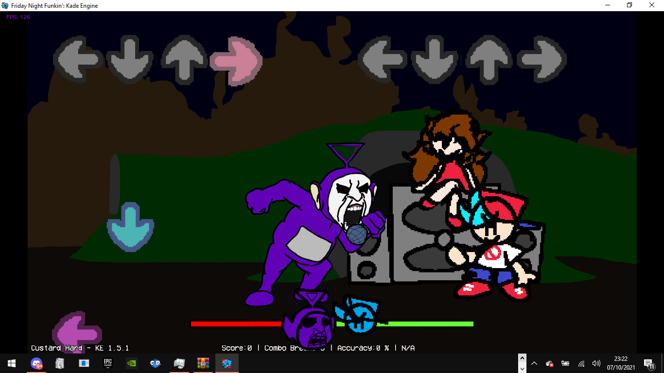 Vs Tinky Winky Slendytubbies But Bad Mod for Friday Night Funkin' | FNF ...