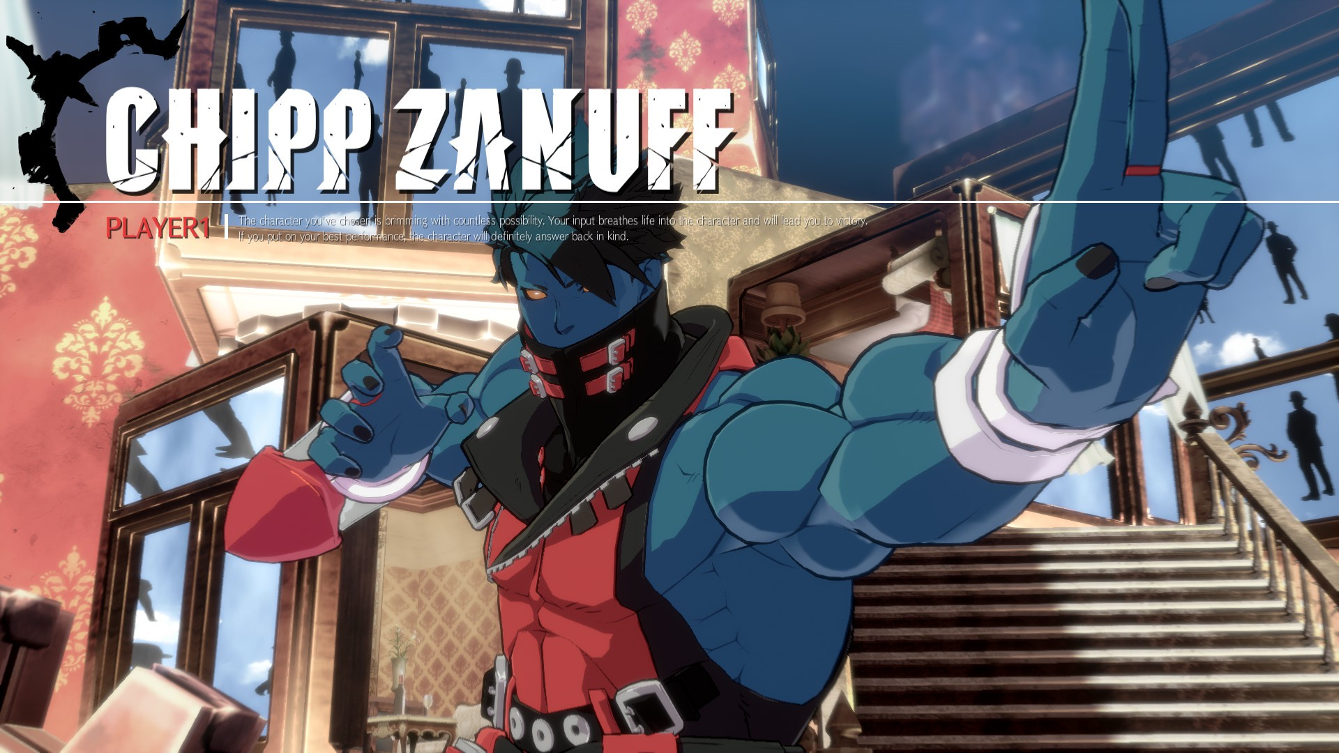 X-MEN Nightcrawler Chipp Z. CLRS 1-11 Mod for GUILTY GEAR -STRIVE ...
