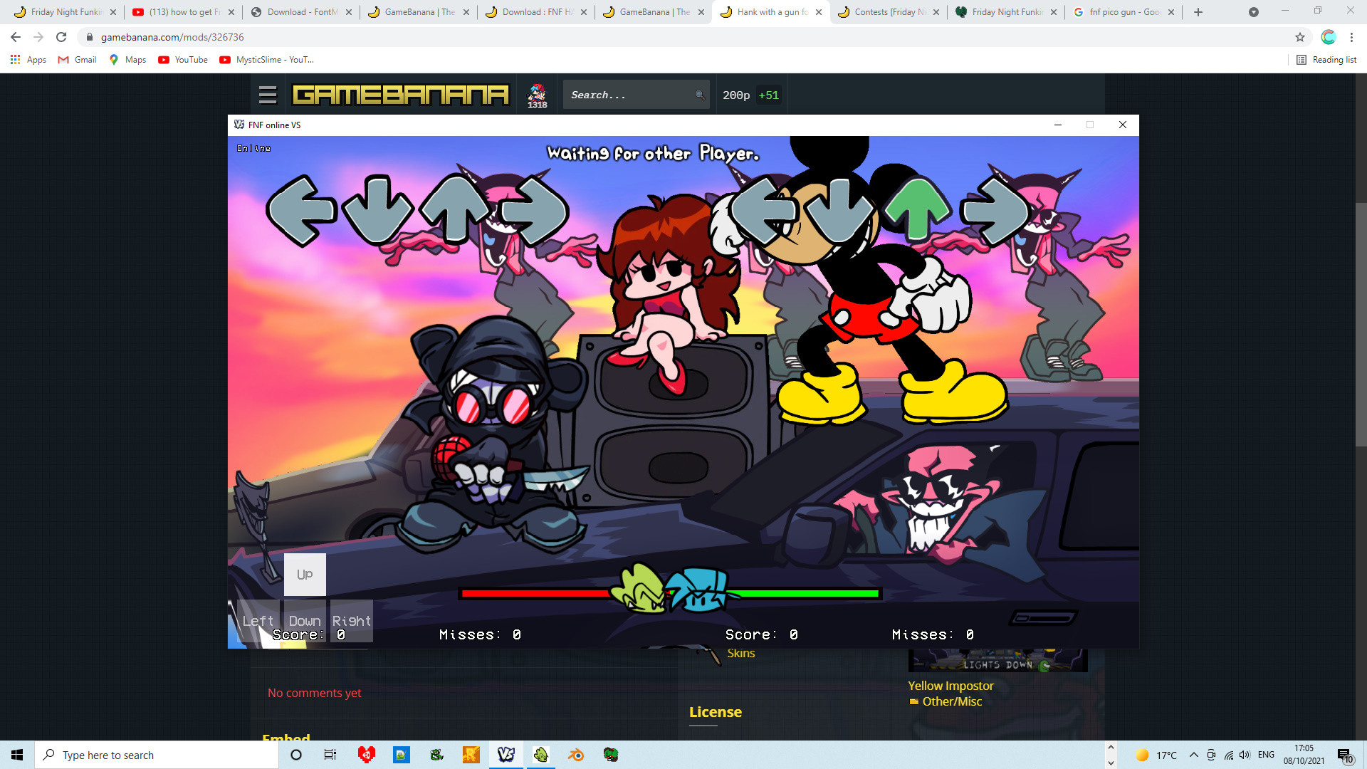 MOUSE for [FNF ONLINE VS] [Friday Night Funkin'] [Mods]