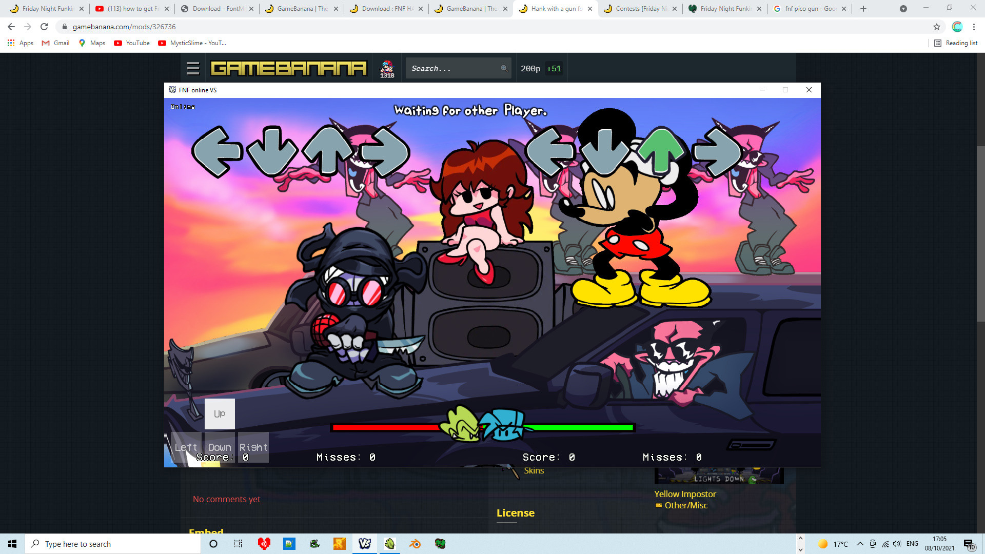 MOUSE for [FNF ONLINE VS] [Friday Night Funkin'] [Mods]