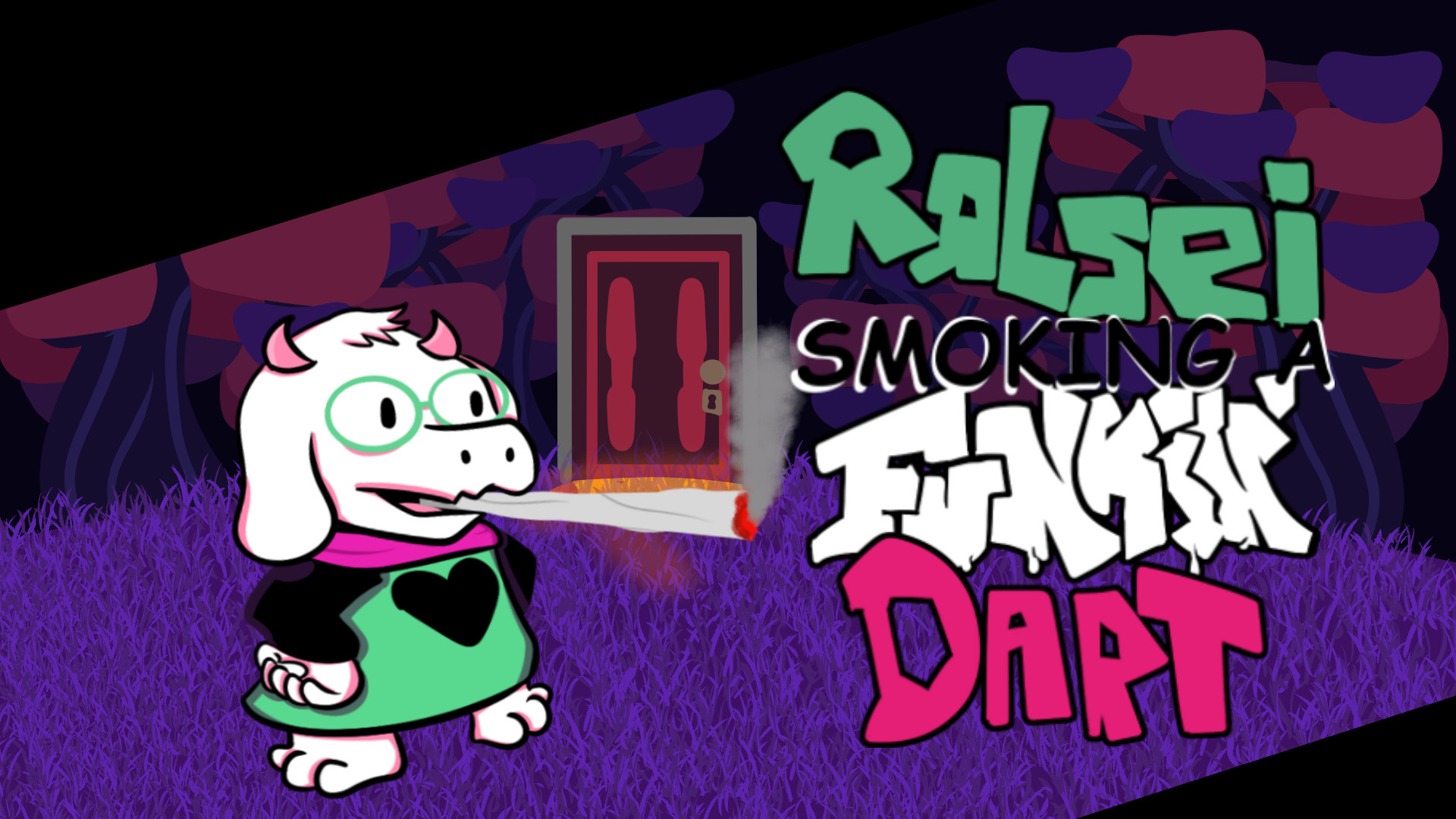 Ralsei Smoking A Funkin' Dart [Friday Night Funkin'] [Mods]