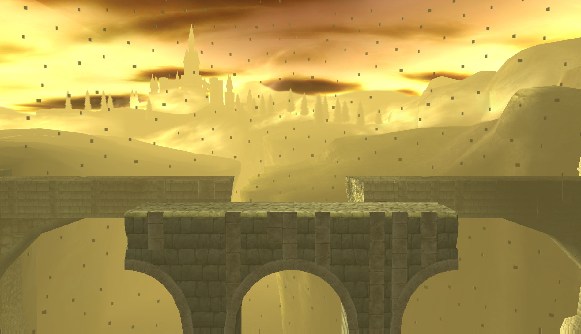 Bridge of Eldin: Twilight Platforms [Super Smash Bros. Brawl] [Mods]