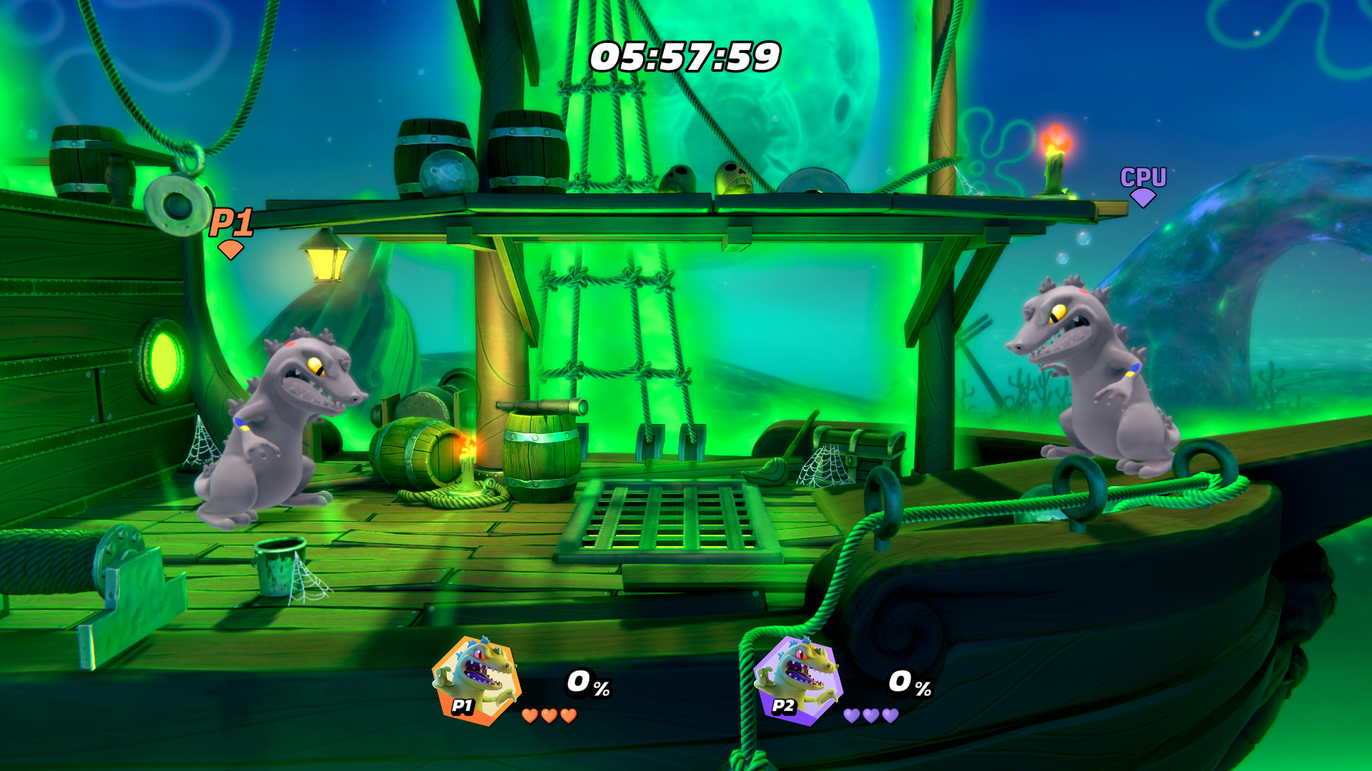 Mecha-Godzilla Reptar Mod for Nickelodeon All-Star Brawl | NASB Mods