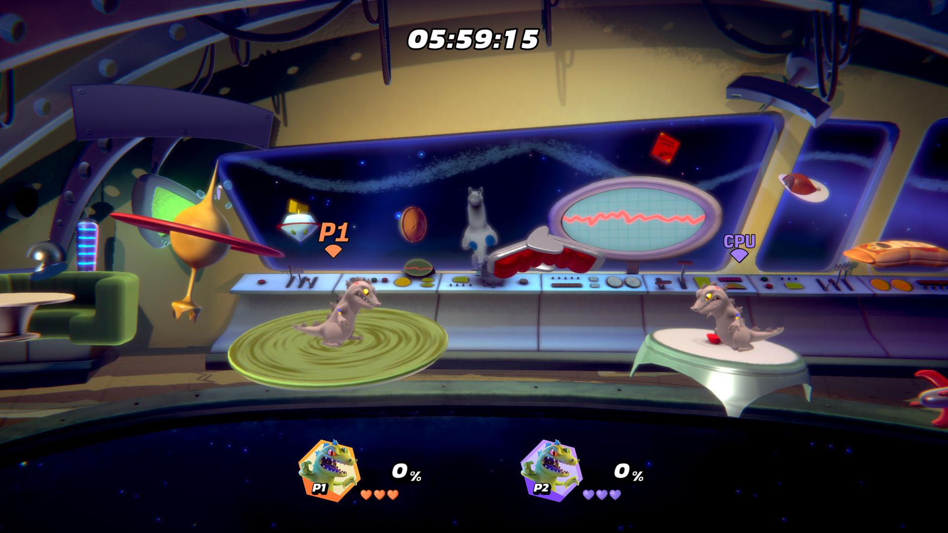 Mecha-Godzilla Reptar Mod for Nickelodeon All-Star Brawl | NASB Mods