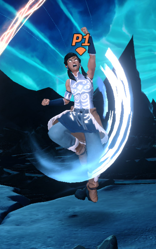 Avatar State Korra Mod for Nickelodeon All-Star Brawl | NASB Mods