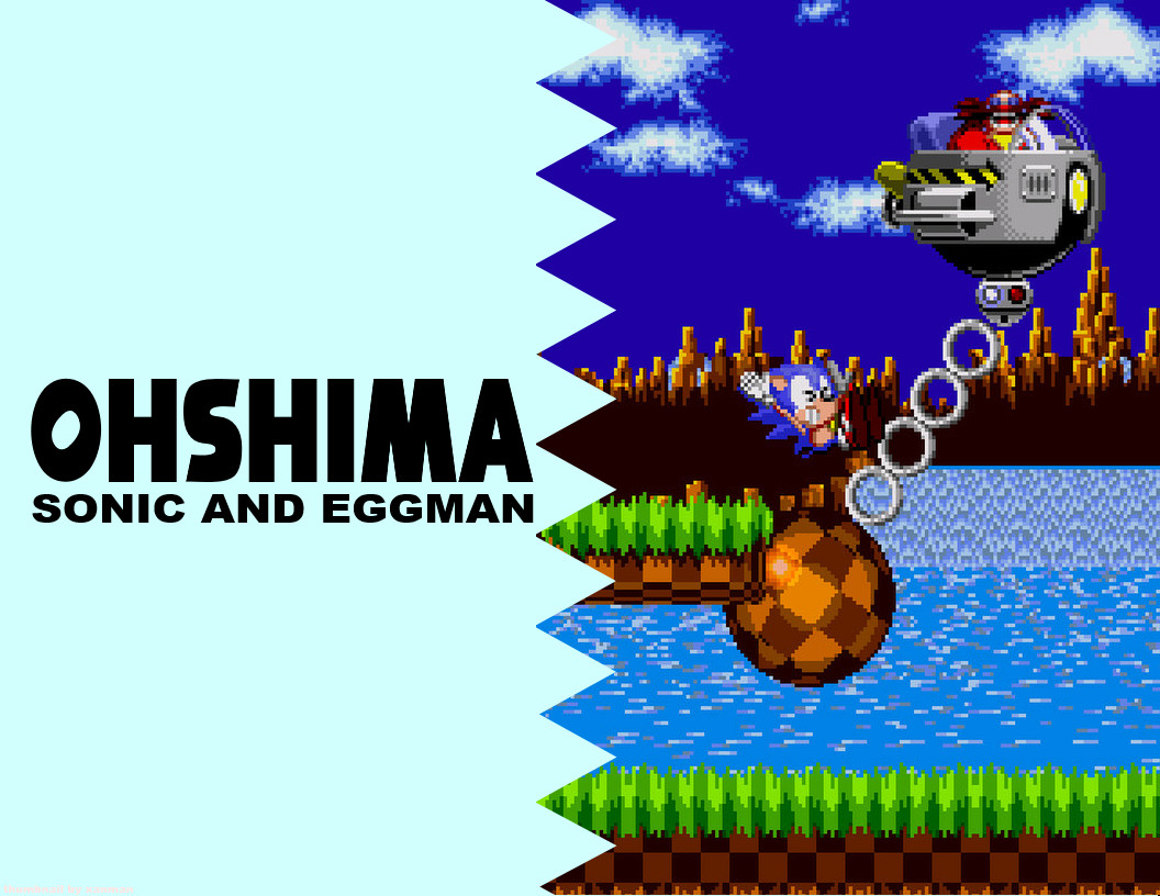 Ohshima Sonic and Eggman [Sonic the Hedgehog Forever] [Mods]
