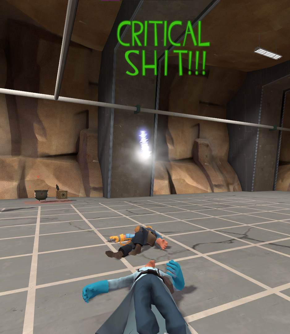 Critical Hit replaced by - "CRITICAL SHIT!" Mod for Team Fortress 2 ...