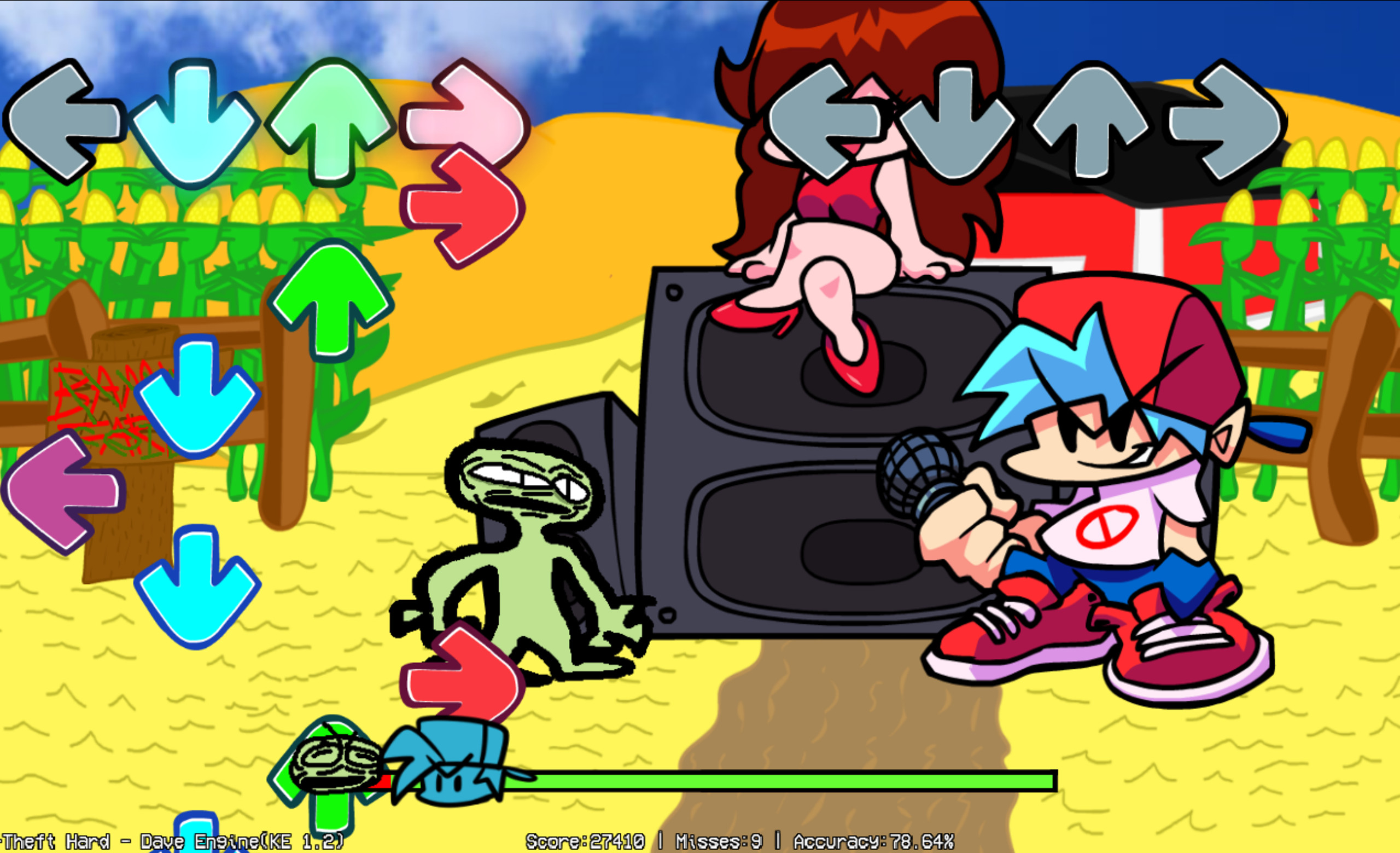 (OLD)Dave & Bambi But Replaced With ____ And ///// [Friday Night Funkin ...