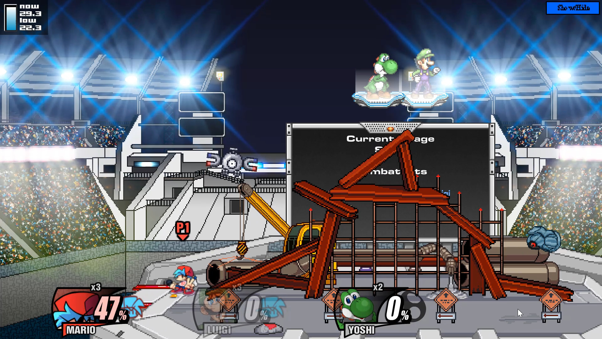 Boyfriend + Pico Mod V2 Mod for Super Smash Flash 2 | SSF2 Mods