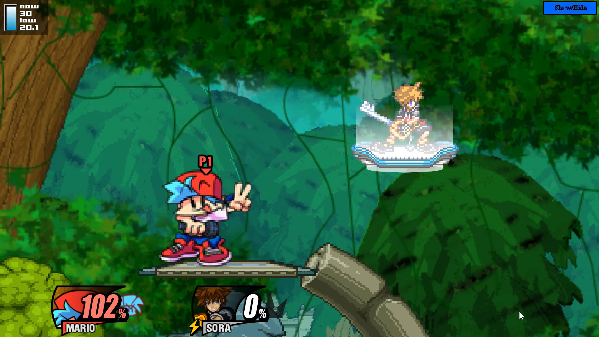 Boyfriend + Pico Mod V2 Mod for Super Smash Flash 2 | SSF2 Mods