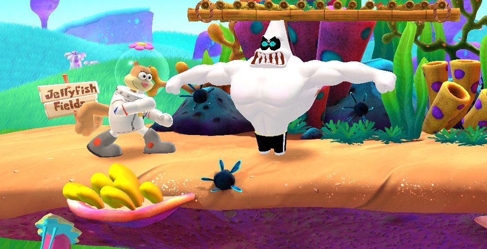 Patrick Sans Mod for Nickelodeon All-Star Brawl | NASB Mods