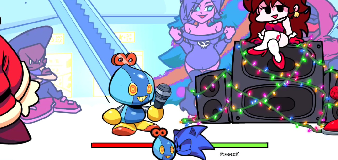 HD Sonic 4 FNF Multi & Online VS!OMOCHAO BG UPDATE Mod for Friday Night ...