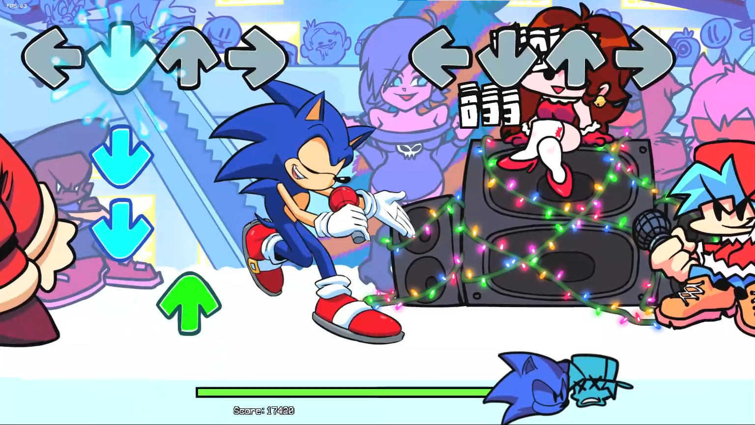 HD Sonic 4 FNF Multi & Online VS!OMOCHAO BG UPDATE Mod for Friday Night ...