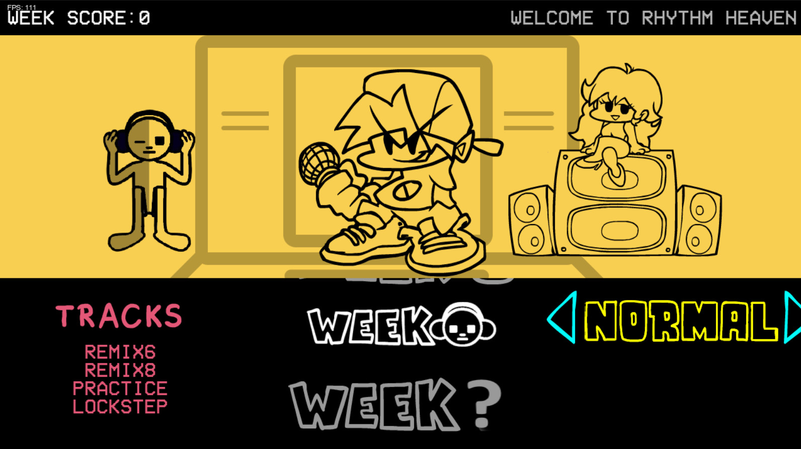 Vs. StepWitcher (Rhythm Heaven) Mod for Friday Night Funkin' | FNF Mods
