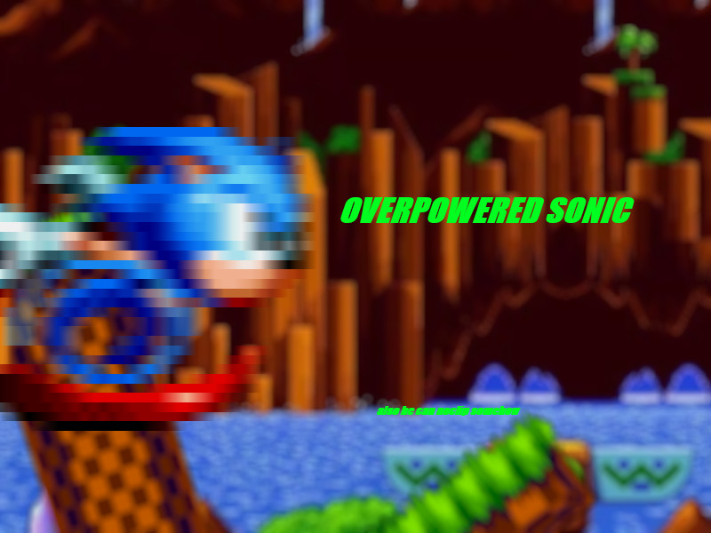 OVERPOWERED SONIC Mod for Sonic Mania | SM Mods