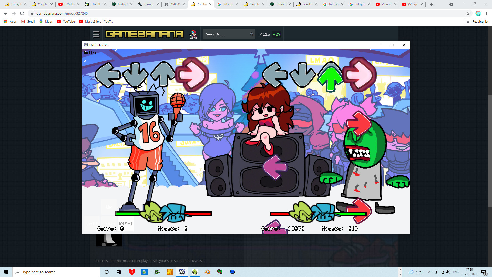 Zombie Grunt for [ONLINE VS] Mod for Friday Night Funkin' | FNF Mods