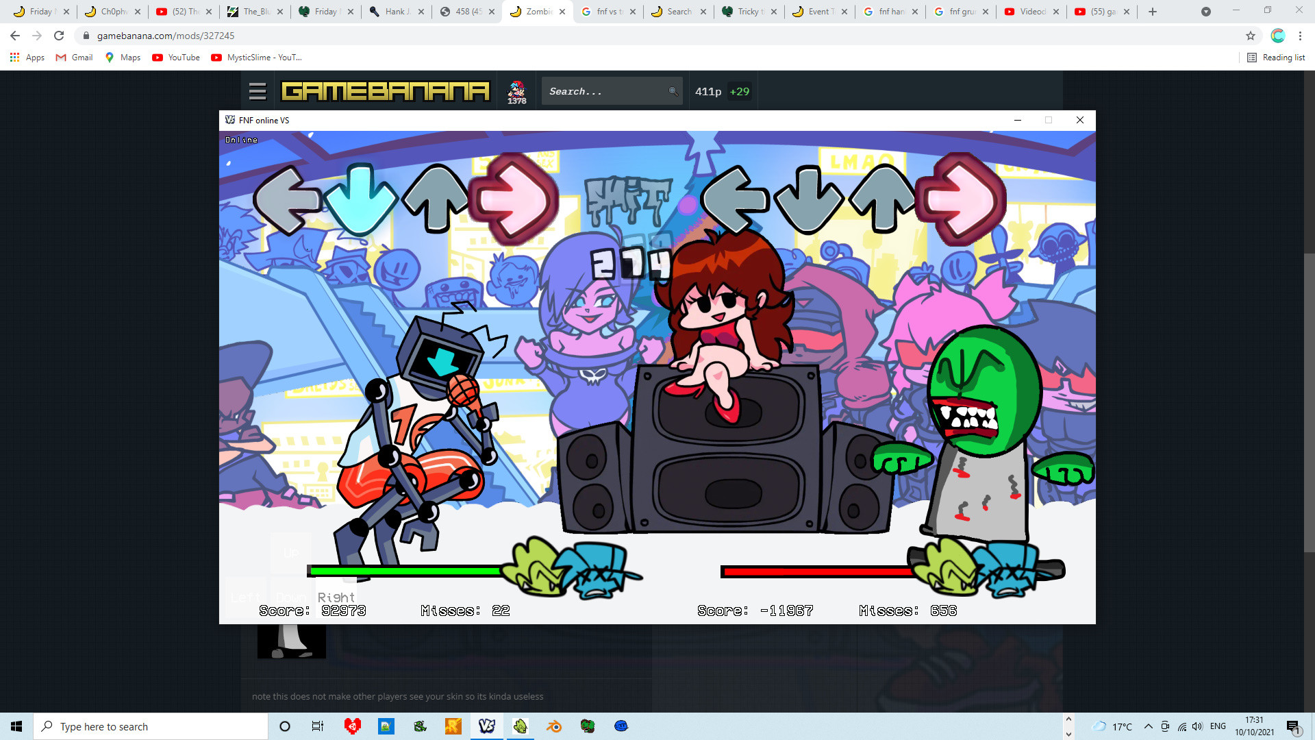 Zombie Grunt for [ONLINE VS] Mod for Friday Night Funkin' | FNF Mods