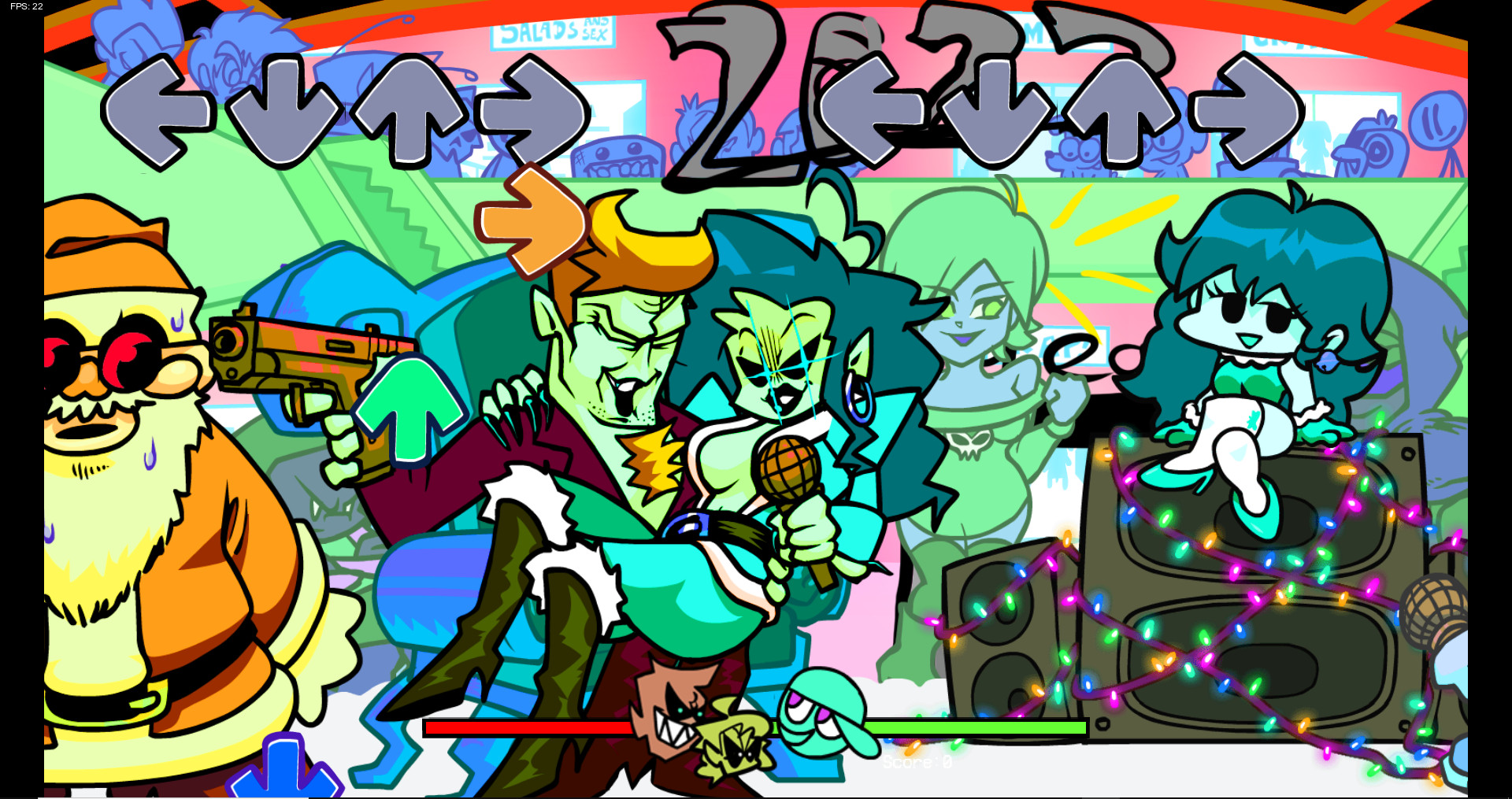 FNF Weird [Friday Night Funkin'] [Mods]