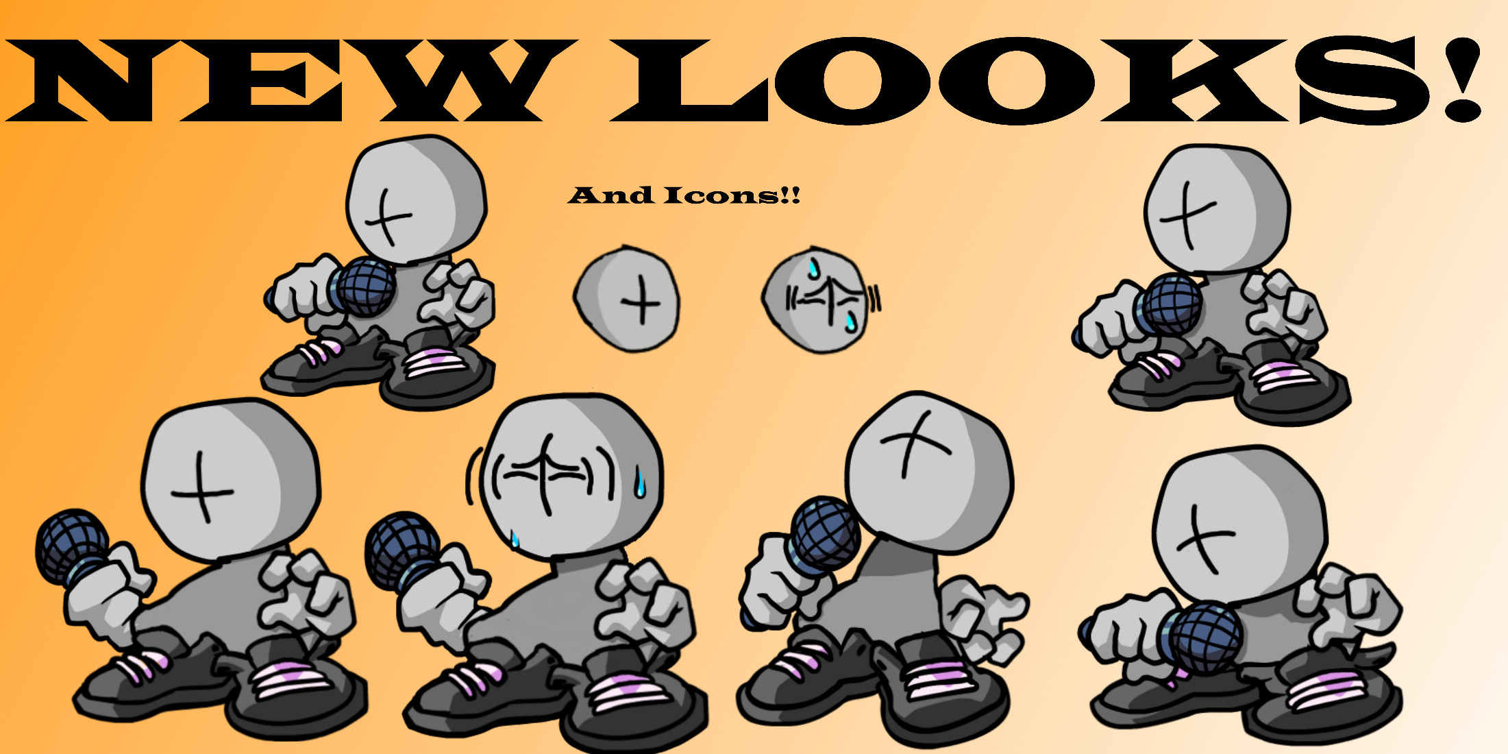 Grunt Boyfriend Reskin (V3) [Friday Night Funkin'] [Mods]