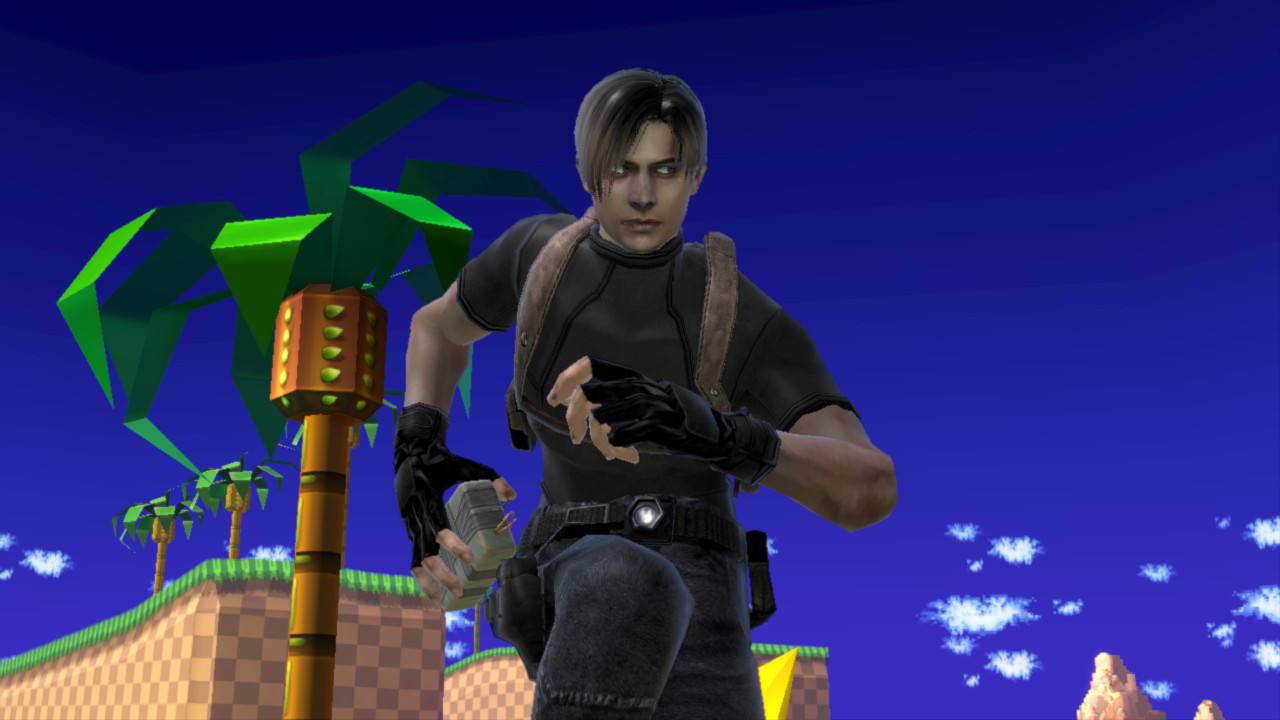 Leon S. Kennedy (Resident Evil 4) Mod for Super Smash Bros. Ultimate ...