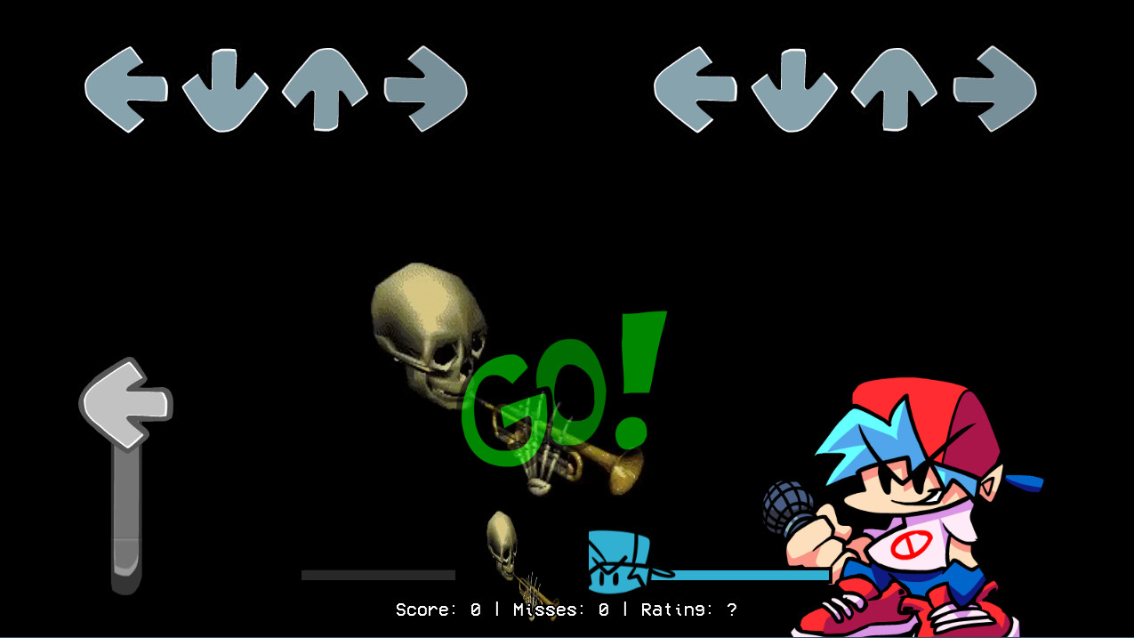 DOOT! - A Skeleton with a Trumpet. FNF MOD [Friday Night Funkin'] [Mods]