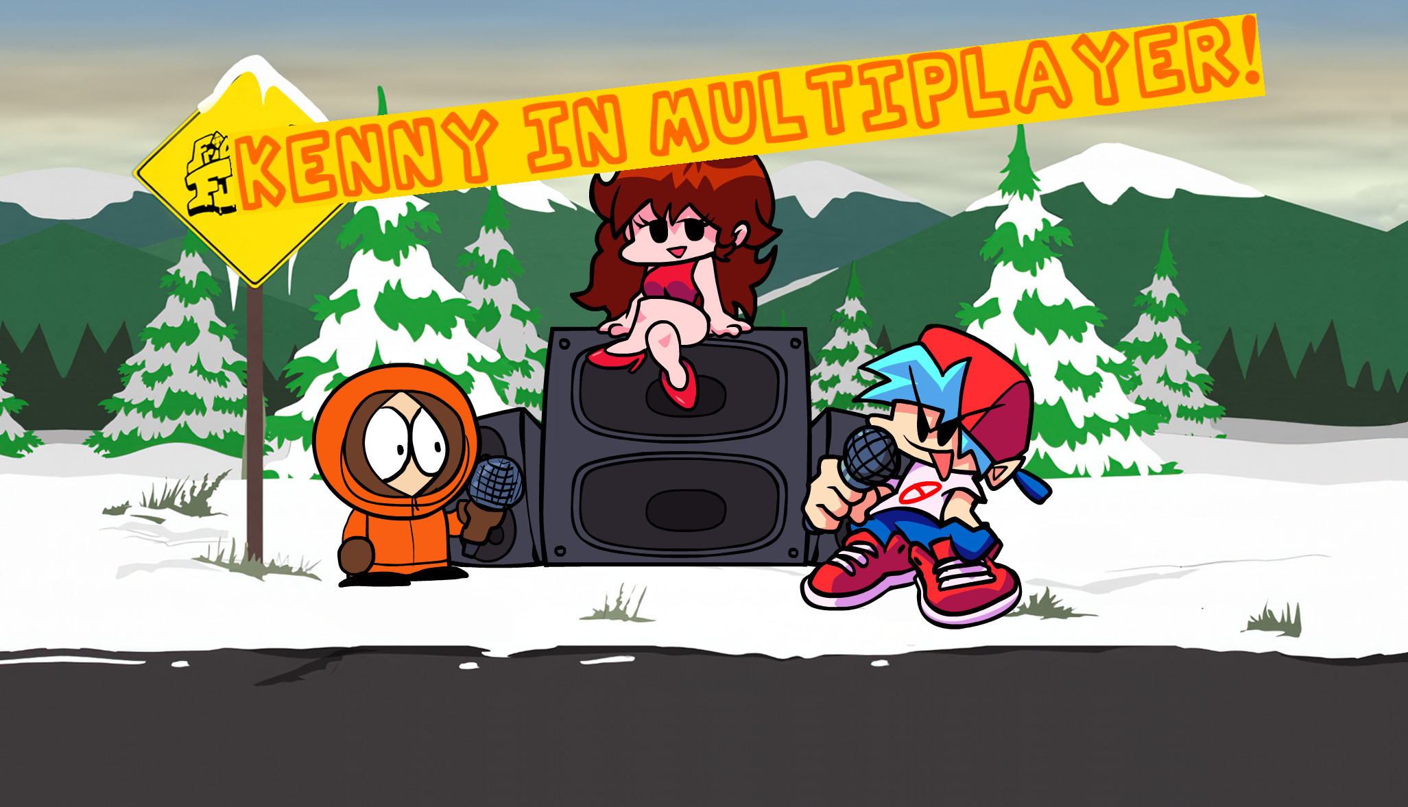 VS Kenny 3.1 In Multiplayer! Mod for Friday Night Funkin' | FNF Mods