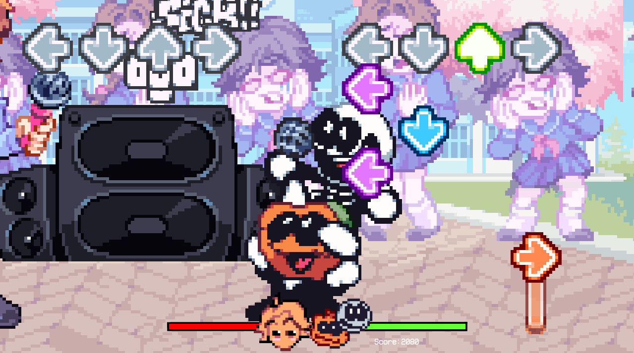 PIXEL SKID AND PUMP! | DaMods Mod for Friday Night Funkin' | FNF Mods