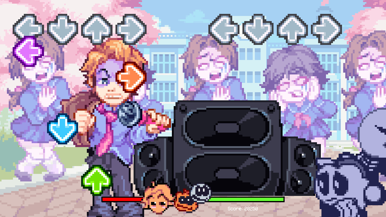 PIXEL SKID AND PUMP! | DaMods Mod for Friday Night Funkin' | FNF Mods