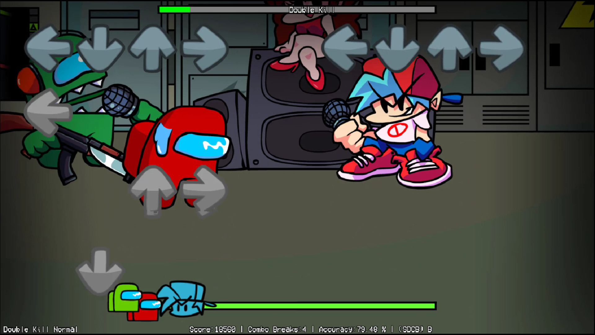 Friday night funkin vs crewmate re-skin [Friday Night Funkin'] [Mods]