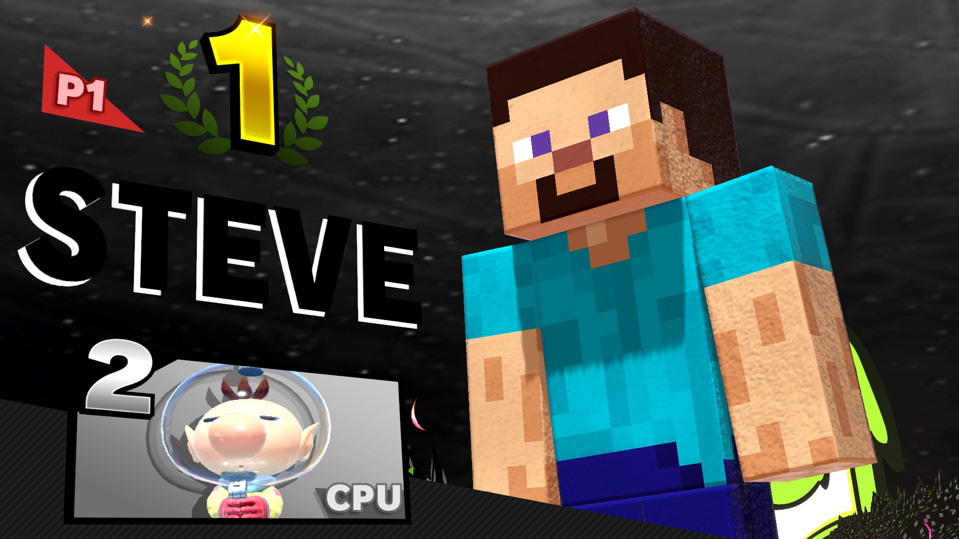 Amiibo Steve & Alex Mod for Super Smash Bros. Ultimate | SSBU Mods