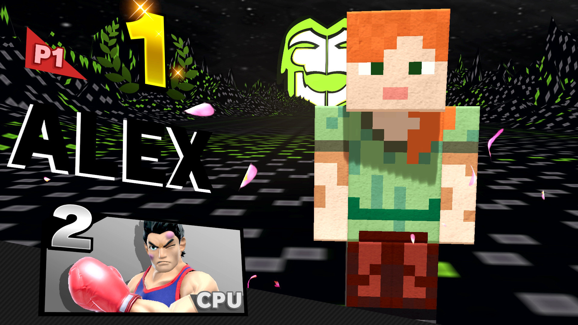 Amiibo Steve & Alex Mod for Super Smash Bros. Ultimate | SSBU Mods