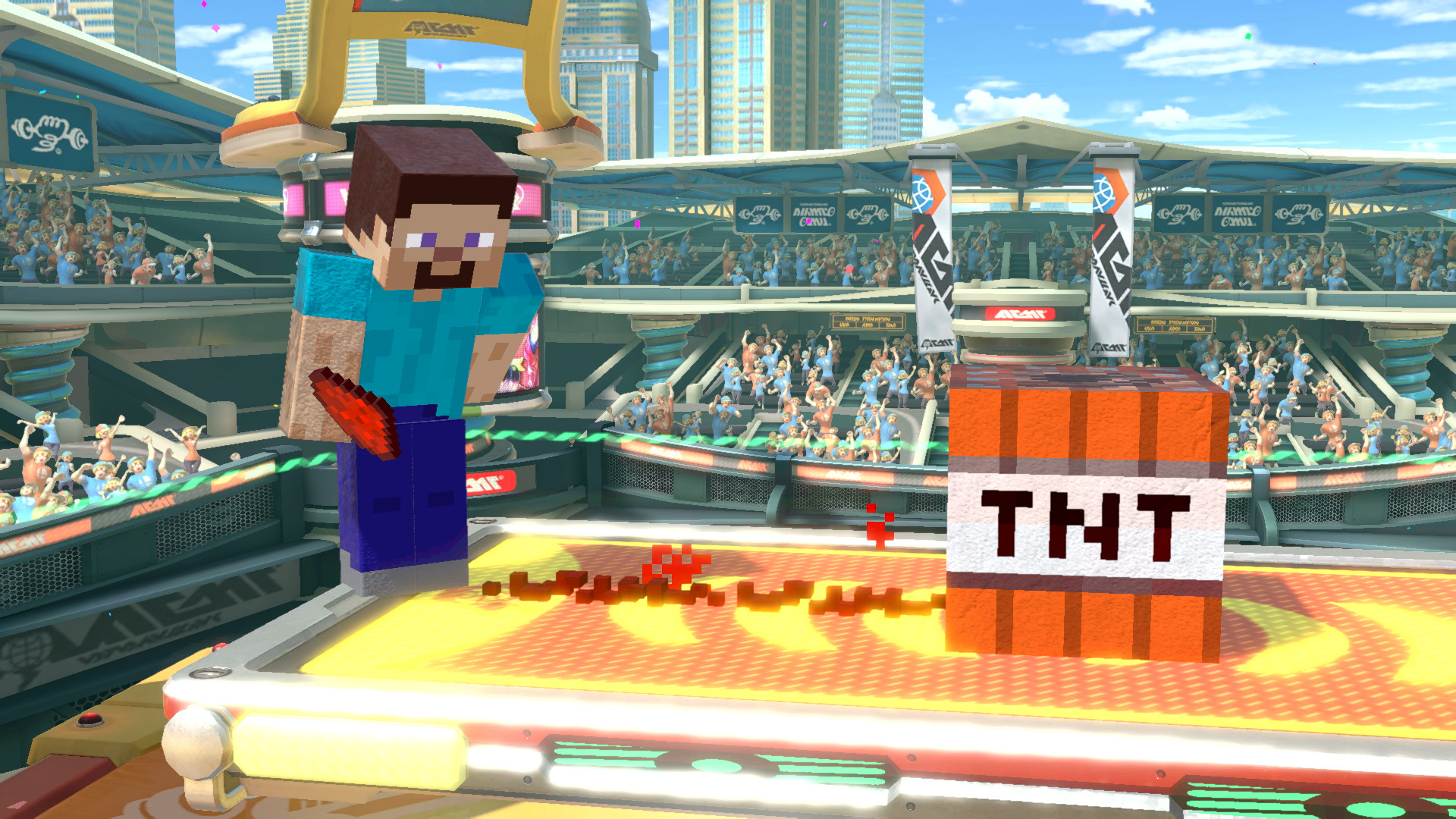 Amiibo Steve & Alex Mod for Super Smash Bros. Ultimate | SSBU Mods