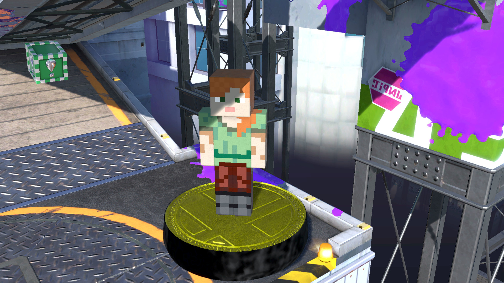 Amiibo Steve & Alex Mod for Super Smash Bros. Ultimate | SSBU Mods