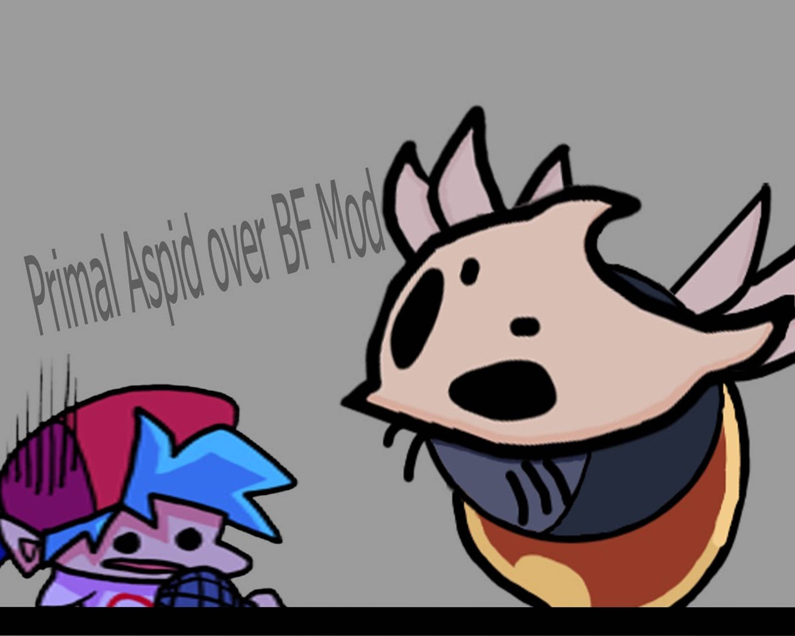 Primal Aspid over BF (Hollow Knight) Mod for Friday Night Funkin' | FNF ...