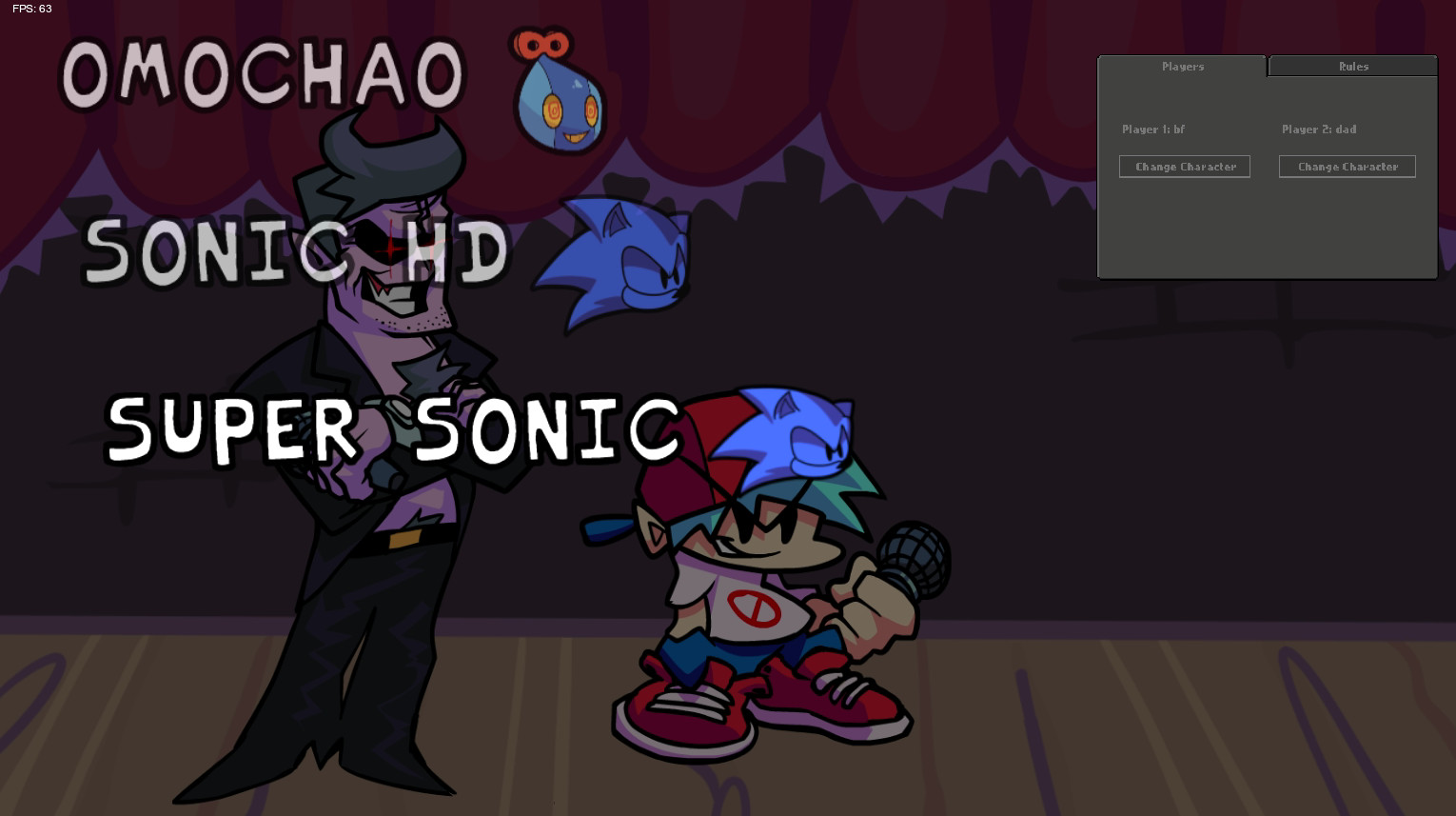 HD Sonic 4 FNF Multi & Online VS!OMOCHAO BG UPDATE Mod for Friday Night ...