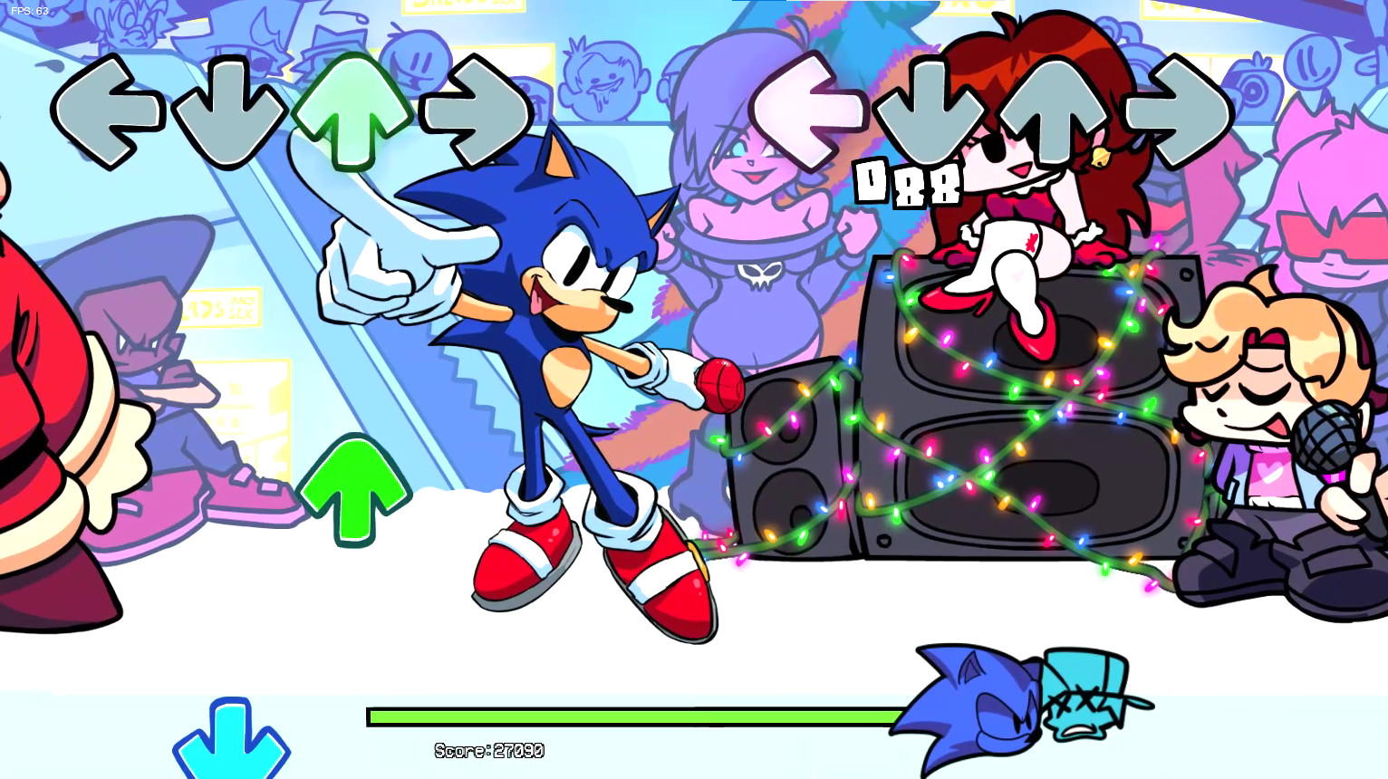 HD Sonic 4 FNF Multi & Online VS!OMOCHAO BG UPDATE Mod for Friday Night ...