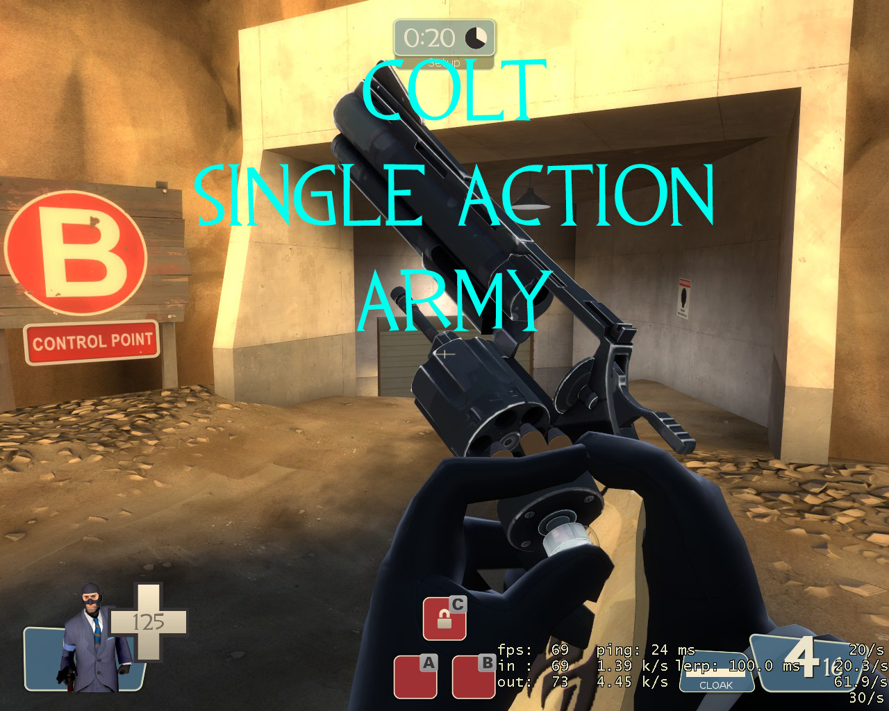 Colt Single Action Army Mod for Team Fortress 2 | TF2 Mods