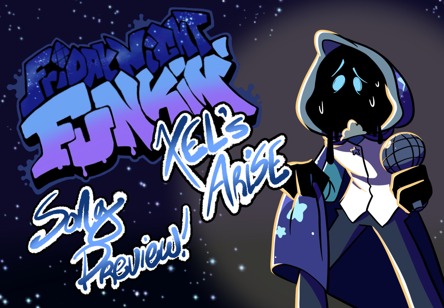 FNF: Xel`s Arise Mod for Friday Night Funkin' | FNF Mods