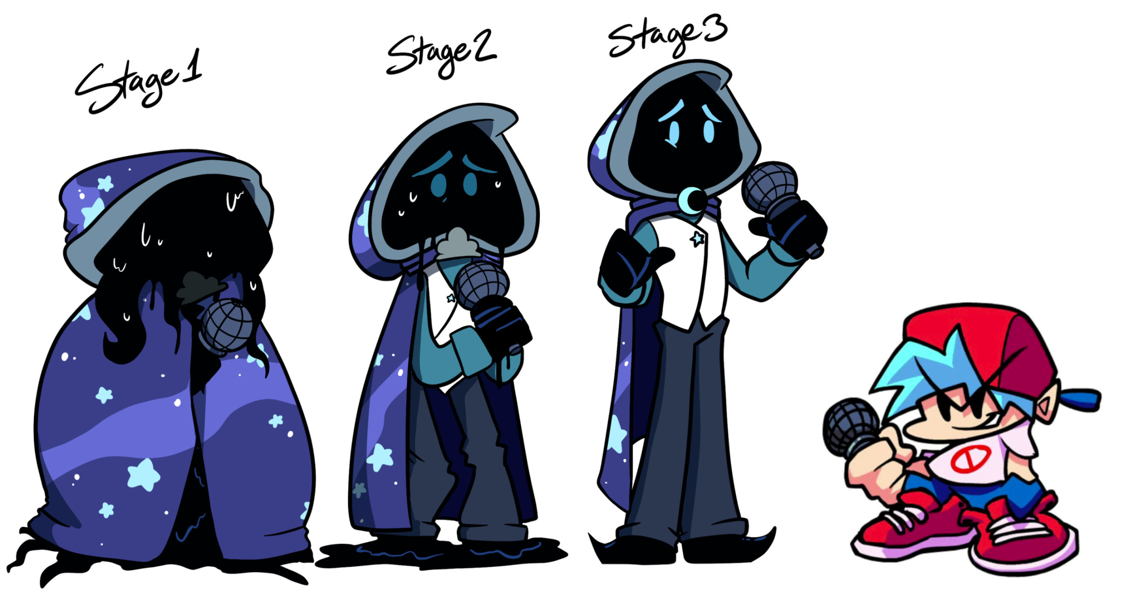 FNF: Xel`s Arise Mod for Friday Night Funkin' | FNF Mods