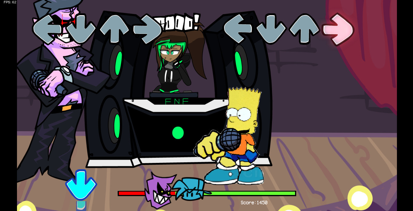 Bart over Boyfriend (NEW REUPDATE) Mod for Friday Night Funkin' | FNF Mods