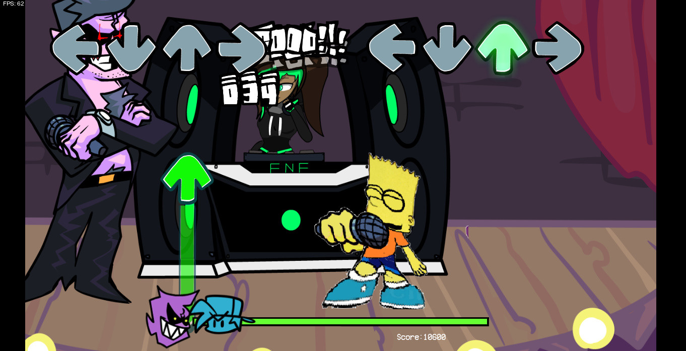 Bart over Boyfriend (NEW REUPDATE) Mod for Friday Night Funkin' | FNF Mods
