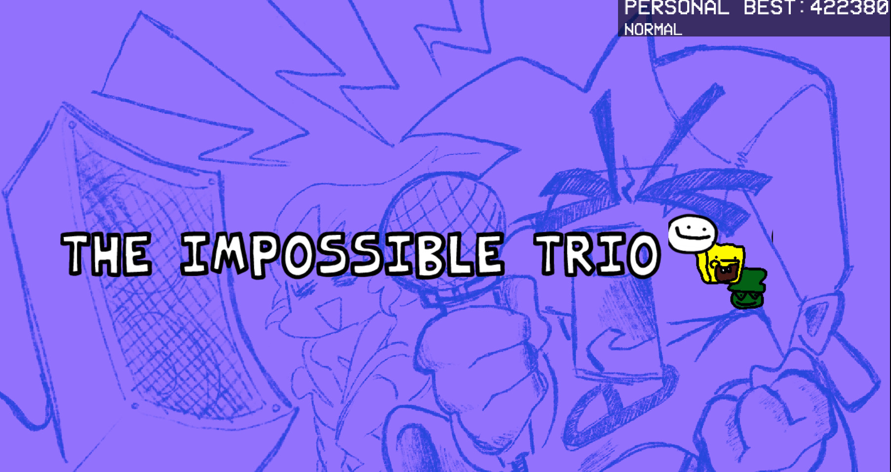 The Impossible Trio 0406 Edition (Spong-Bob-Bambi) Mod for Friday Night ...