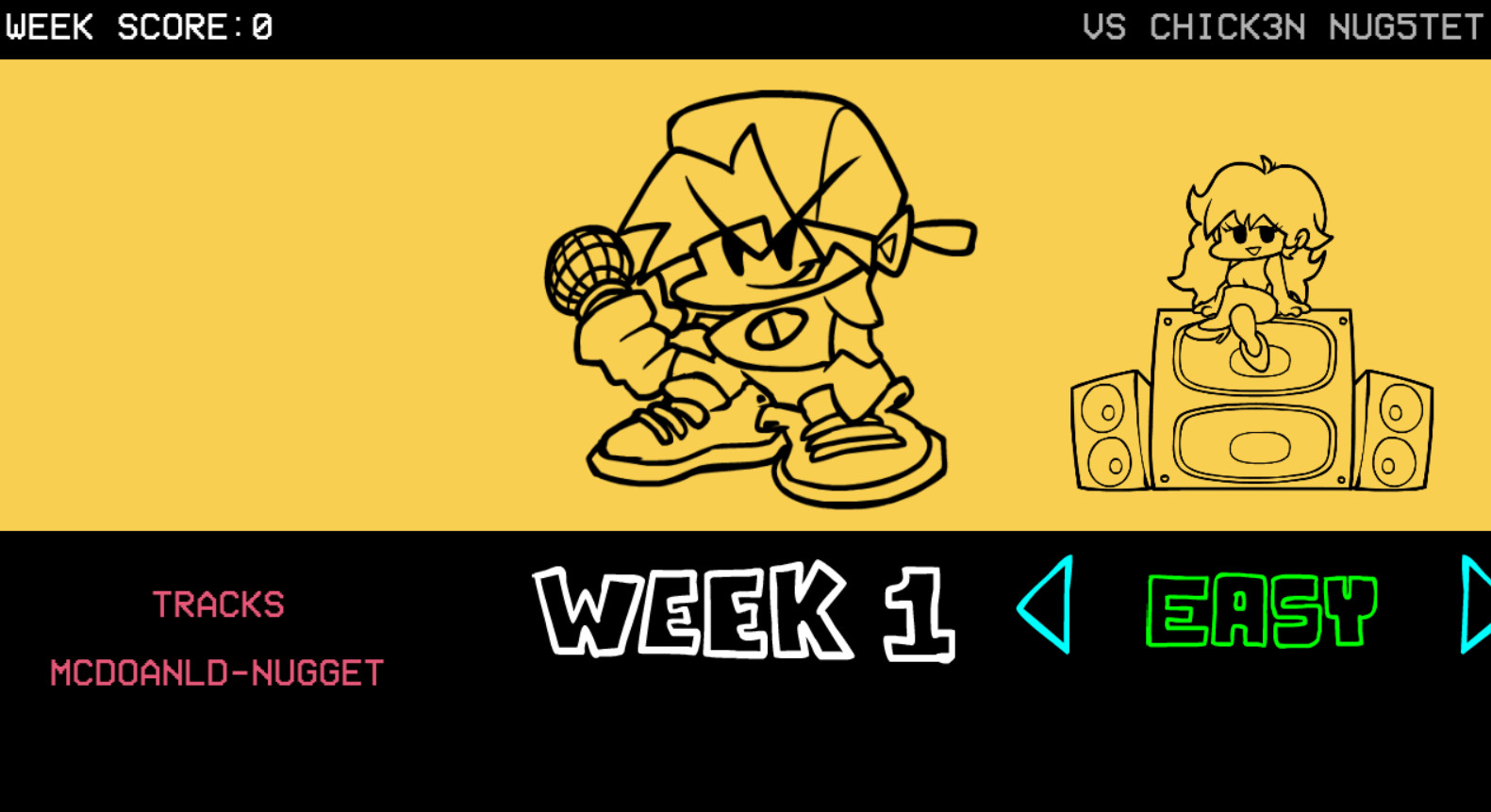 Vs. Chicken Nugget Mod for Friday Night Funkin' | FNF Mods