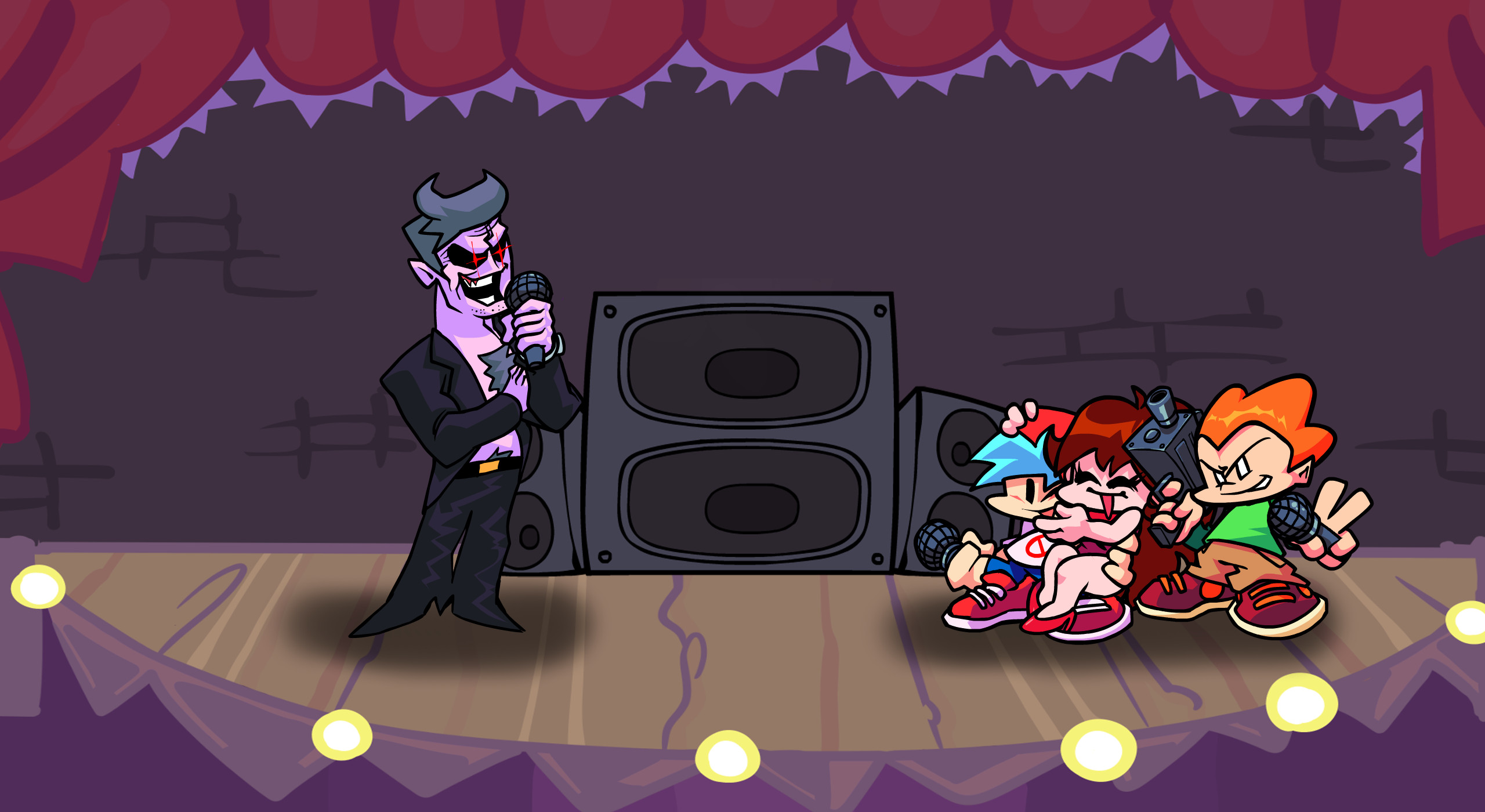 Bad Time Trio/Funk Time Trio Mod for Friday Night Funkin' | FNF Mods