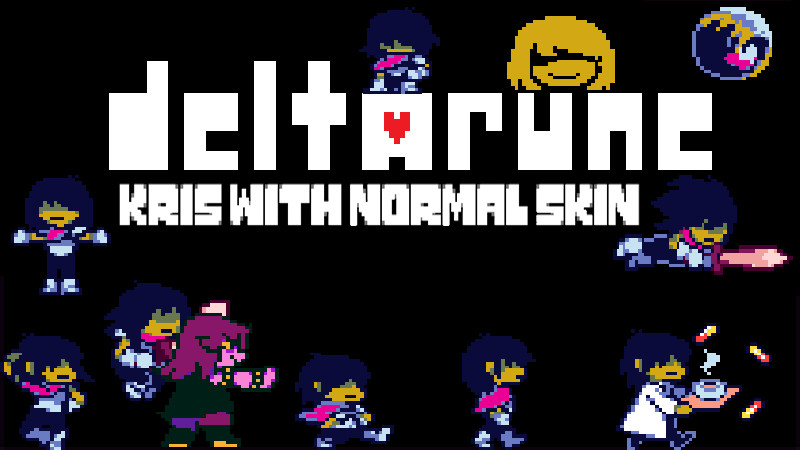 Kris with normal skin Mod for Deltarune | DR Mods