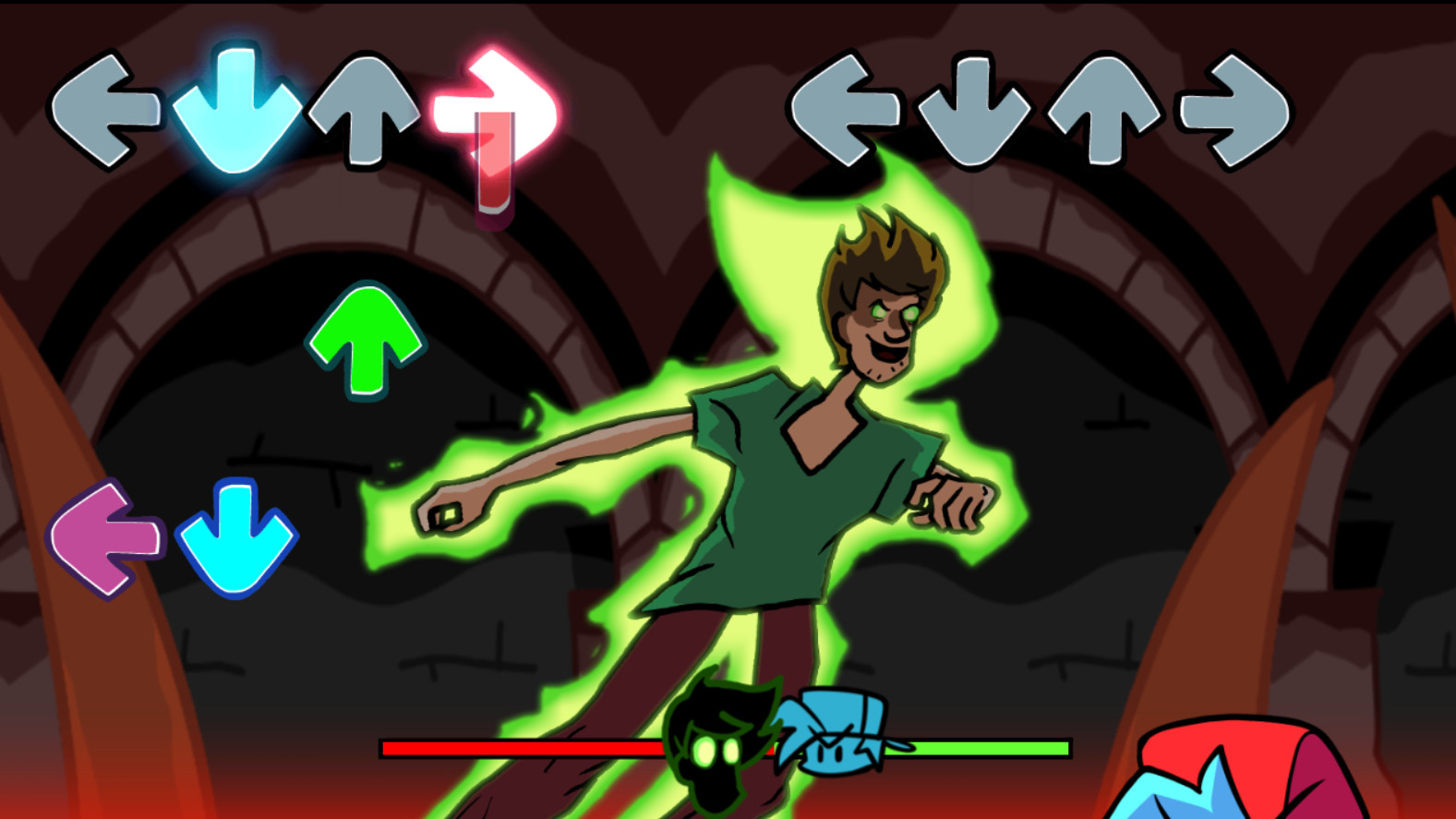 VsShaggy New Update for Multiplayer! Mod for Friday Night Funkin' | FNF ...